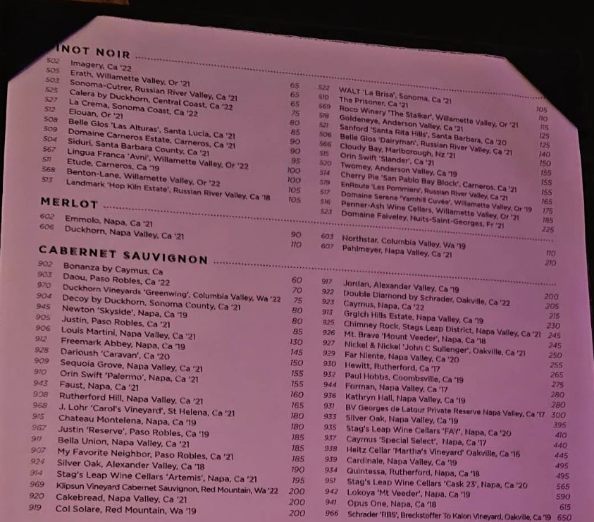 Discover the STK Steakhouse menu in Chicago | Prime steaks and seafood ...