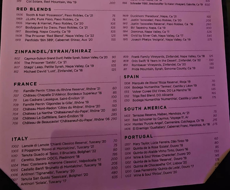 Discover the STK Steakhouse menu in Chicago | Prime steaks and seafood ...